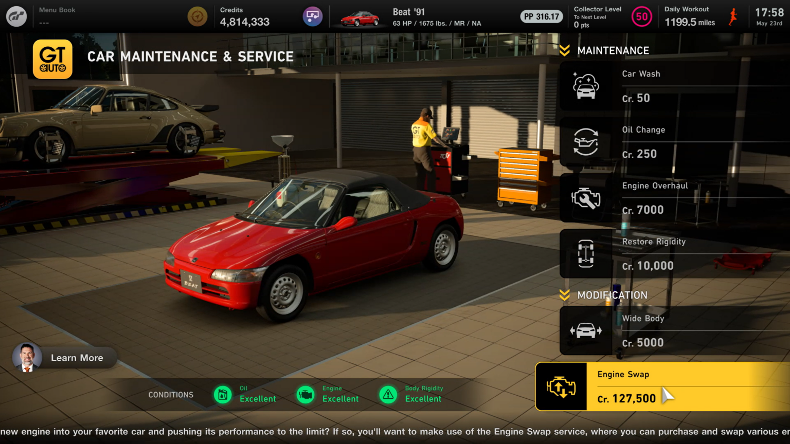 Gran Turismo 7 Engine Swap
